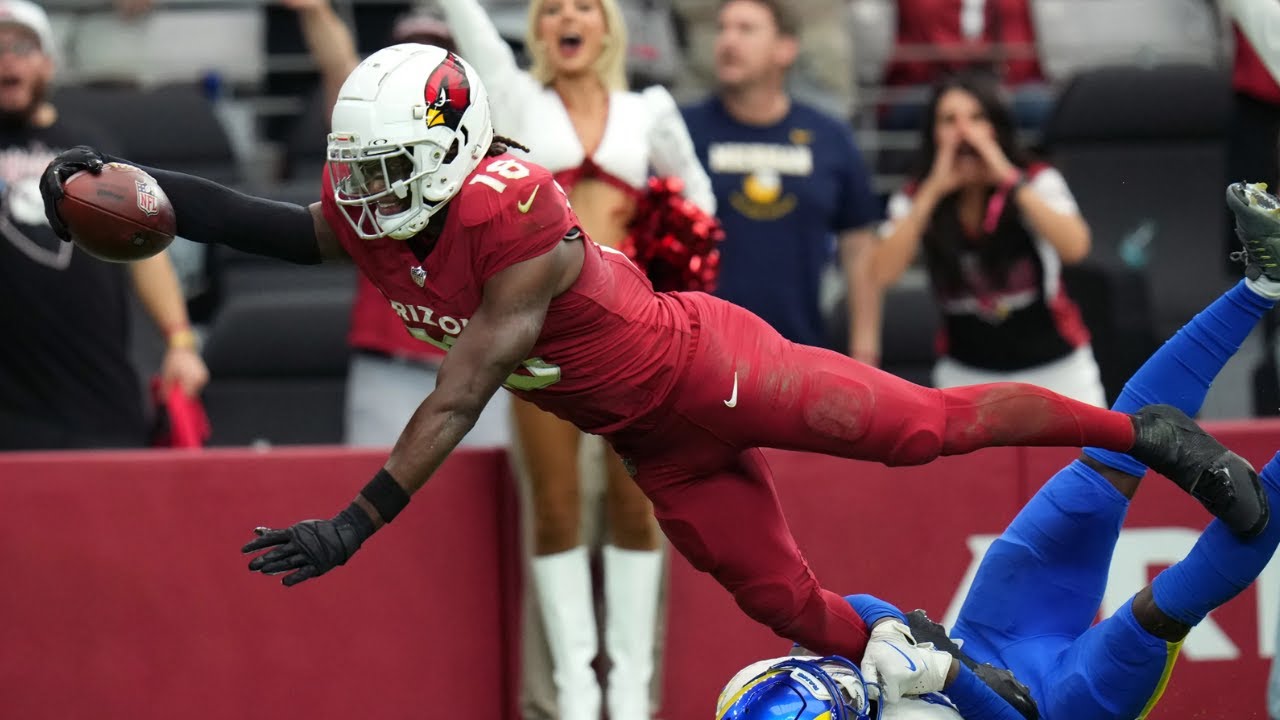 Marvin Harrison Jr. Week 2 Every Target, Catch & Run Arizona Cardinals vs Los Angeles Rams NFL ...