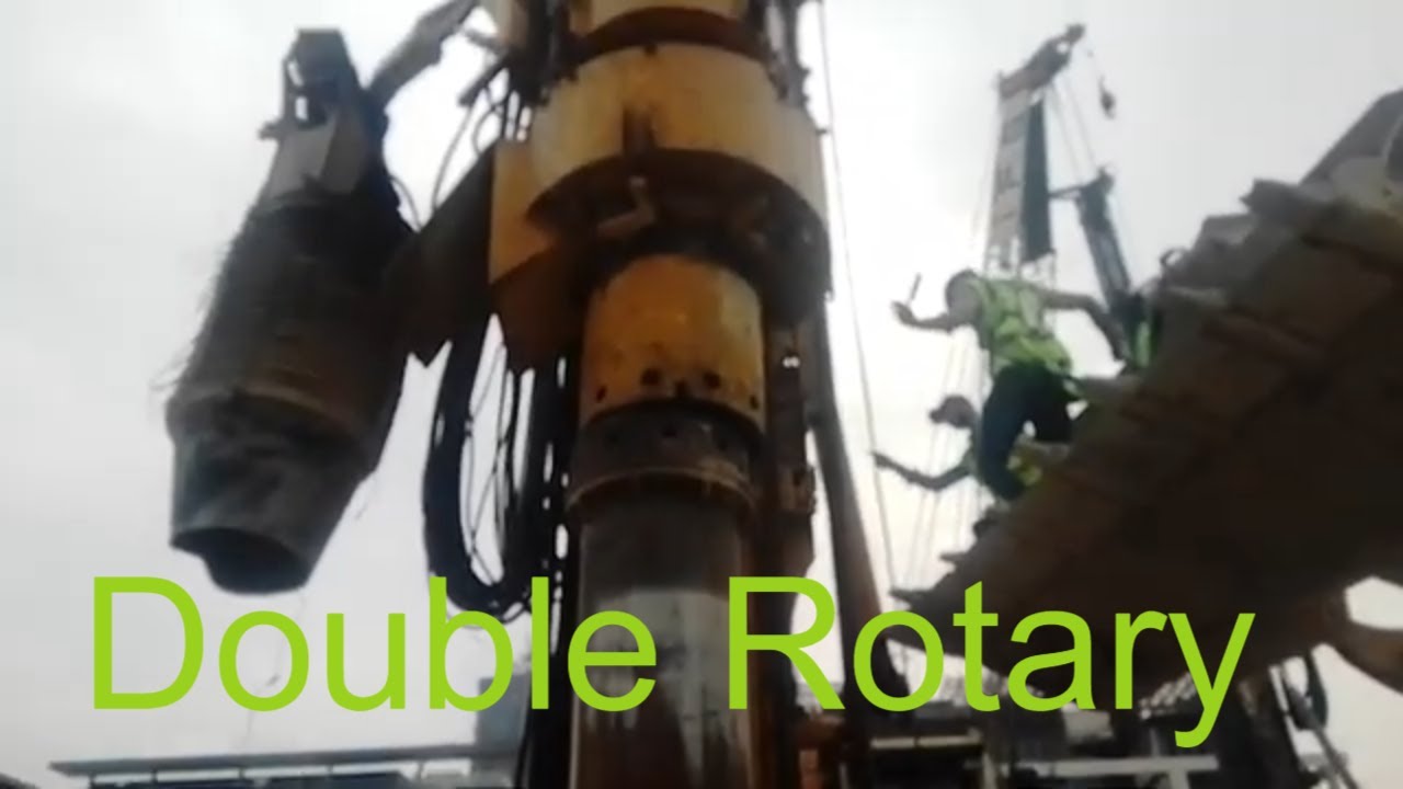 Asmabel Bauer BG 39 Double Rotary Drilling Rig @jerUghanAworkshoP - YouTube