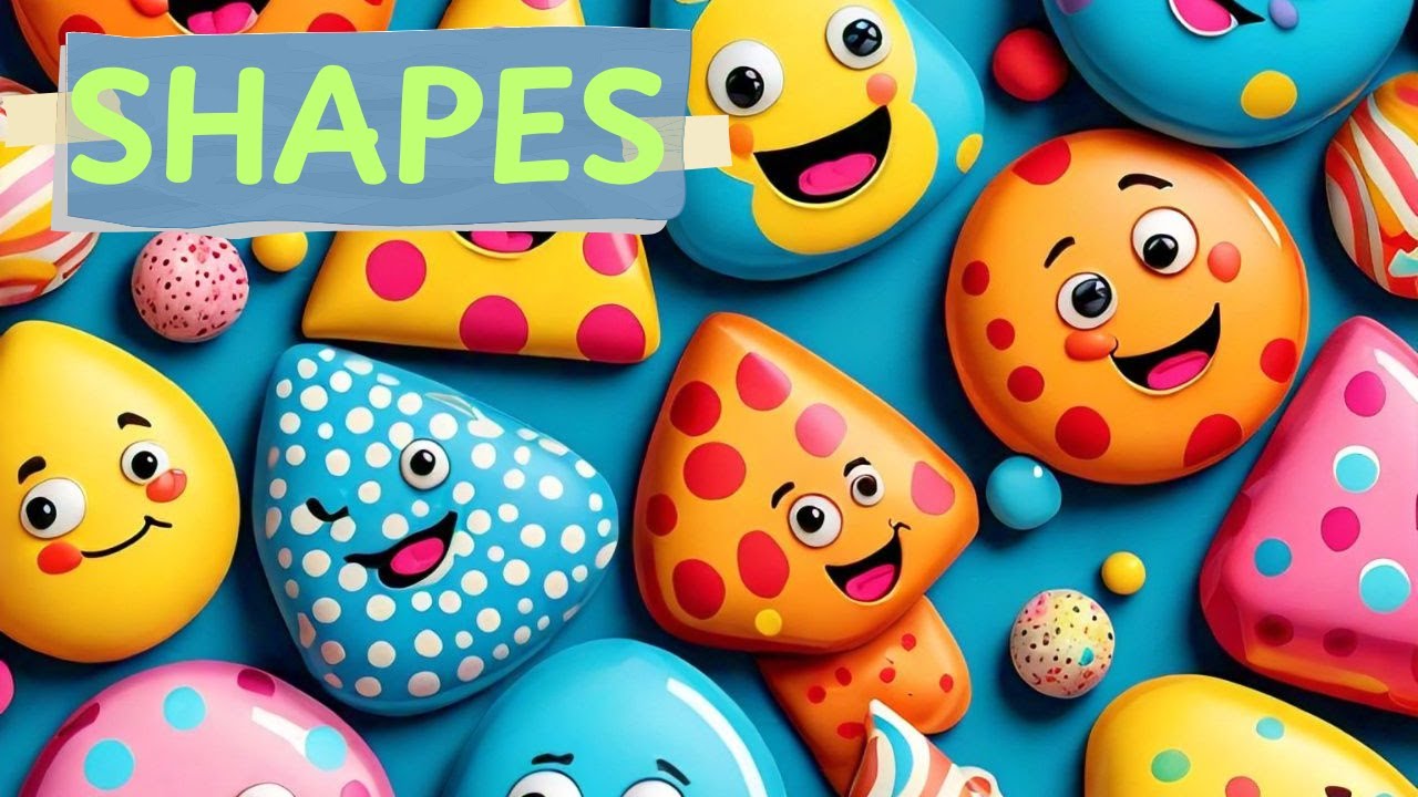 Shapes all around us | kids poem | learn shape names - YouTube