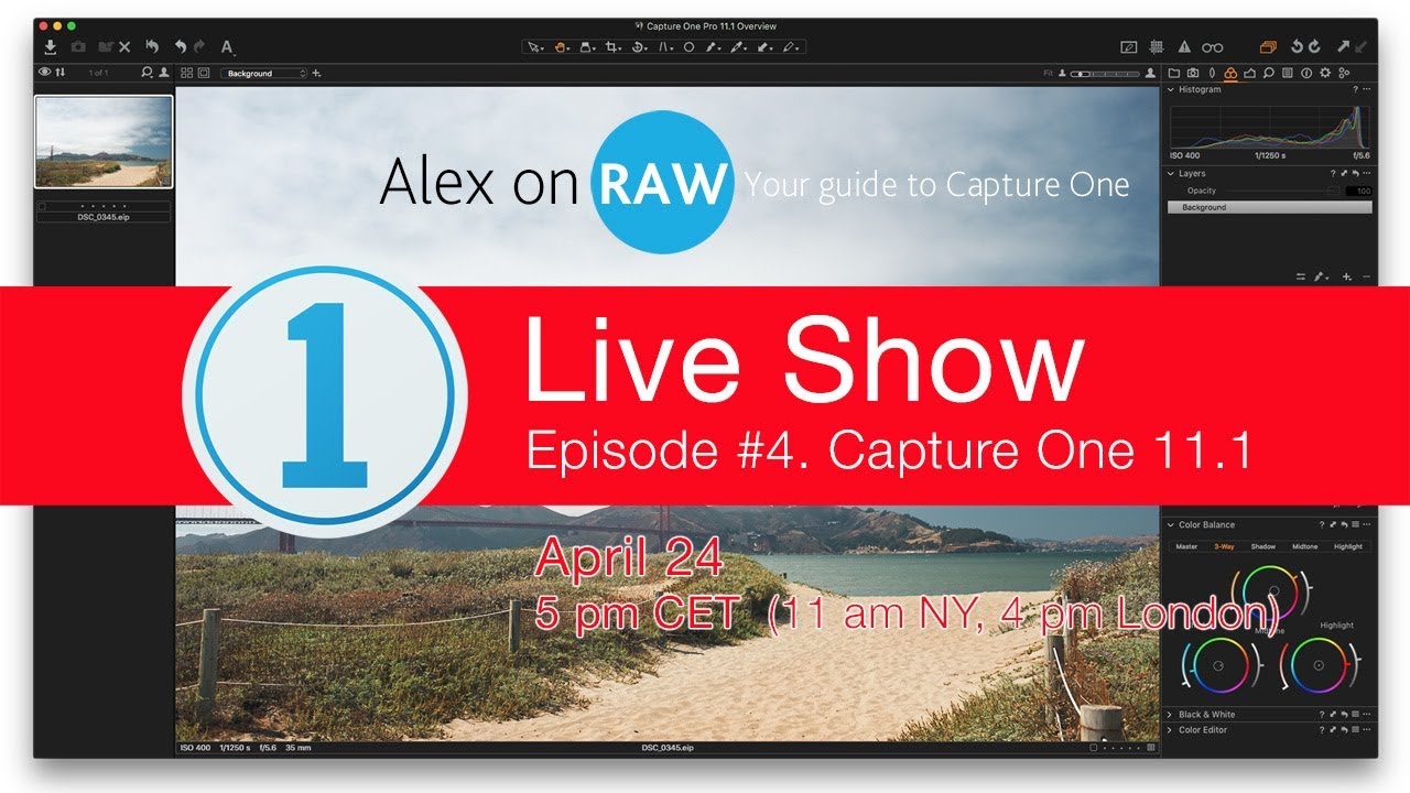 Capture One Live Show #4. Capture One 11.1 - YouTube