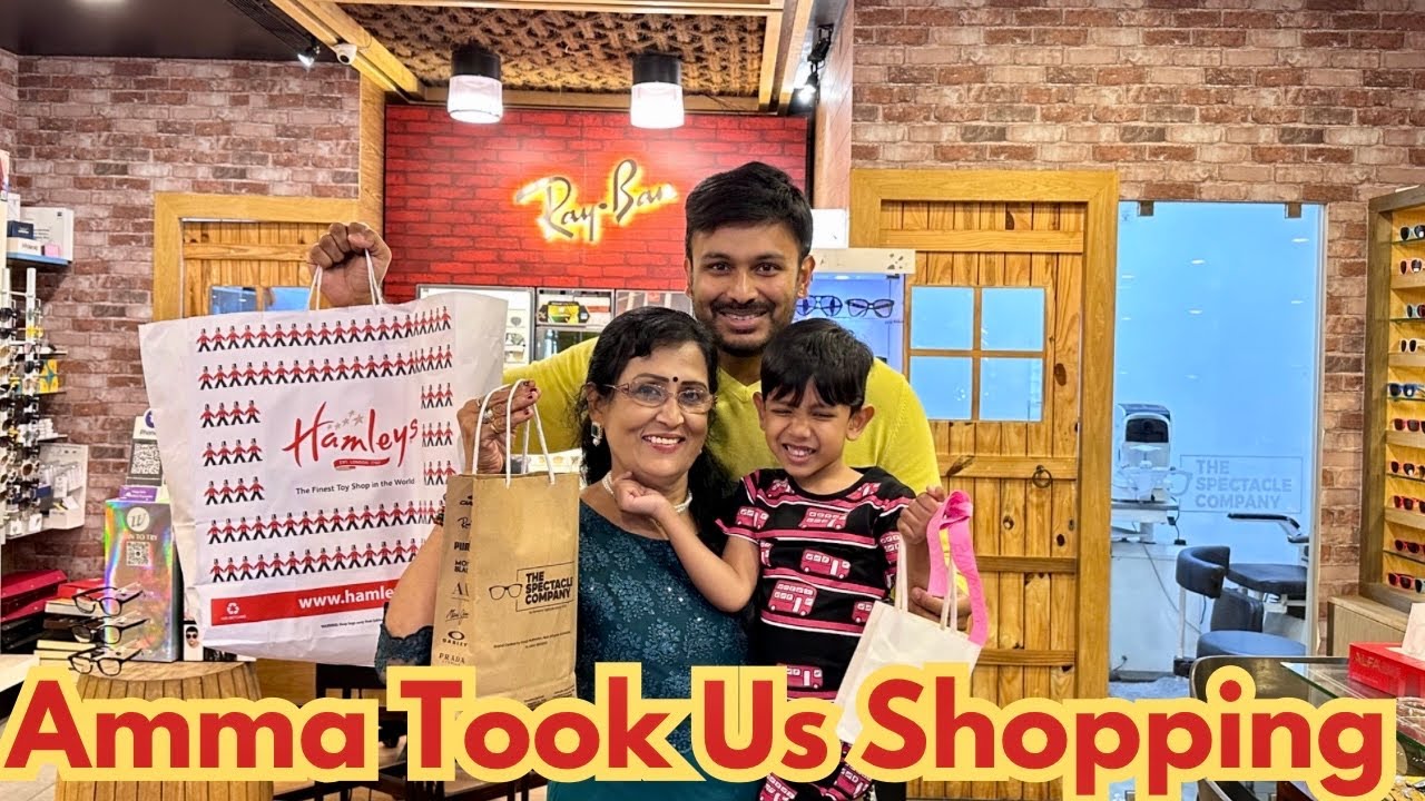 A Shopping Day With Amma - YouTube