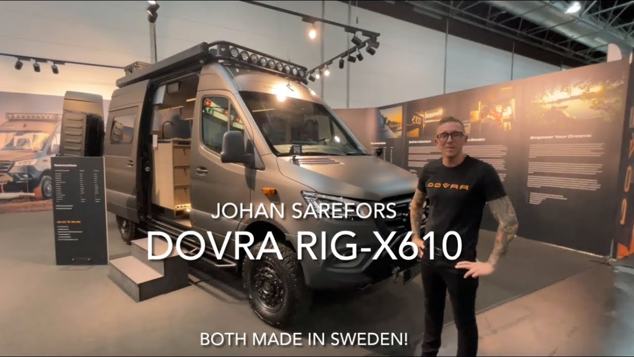Swedish Dovra RIG X-610 Dusseldorf Caravan Salon Debut - YouTube