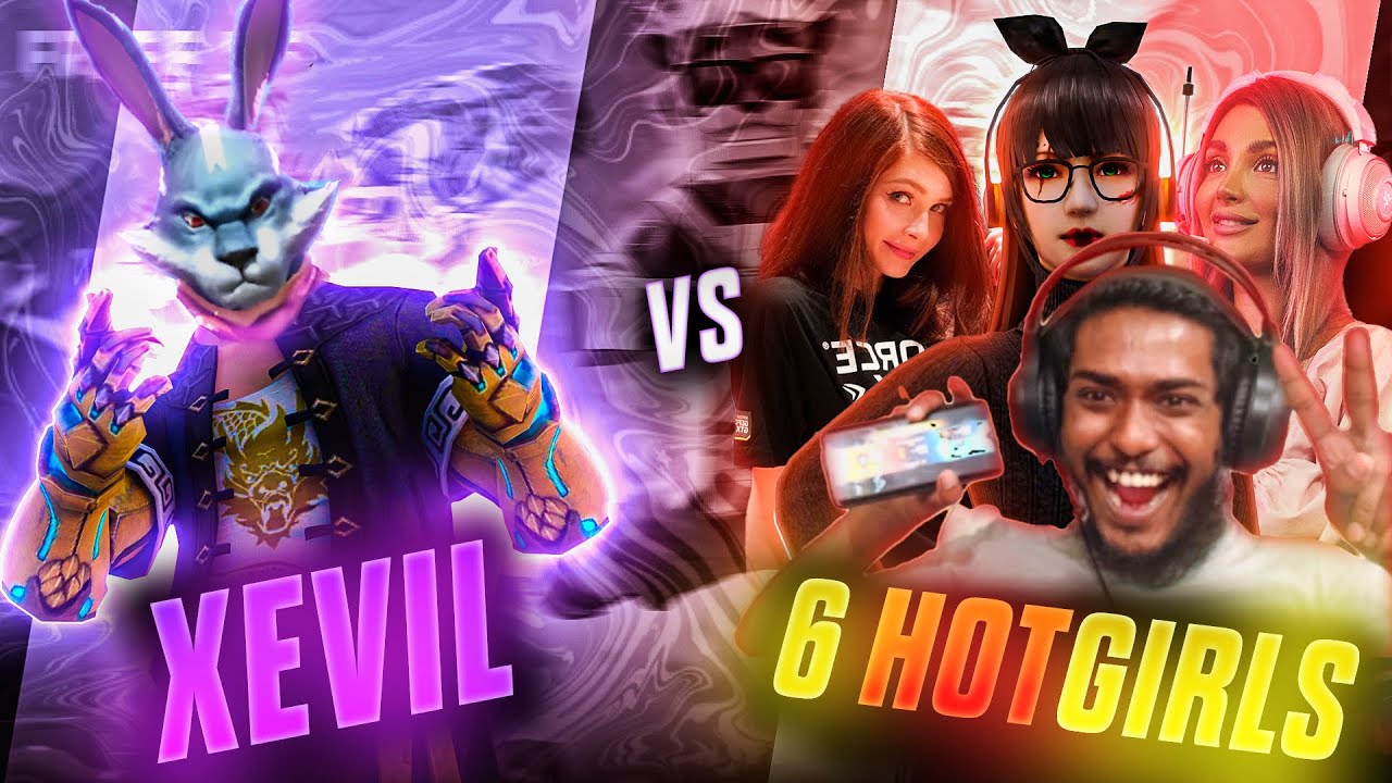 53 kills in a single match!🥵⚔️💀 XEVIL vs 6 Girls🔥 - YouTube