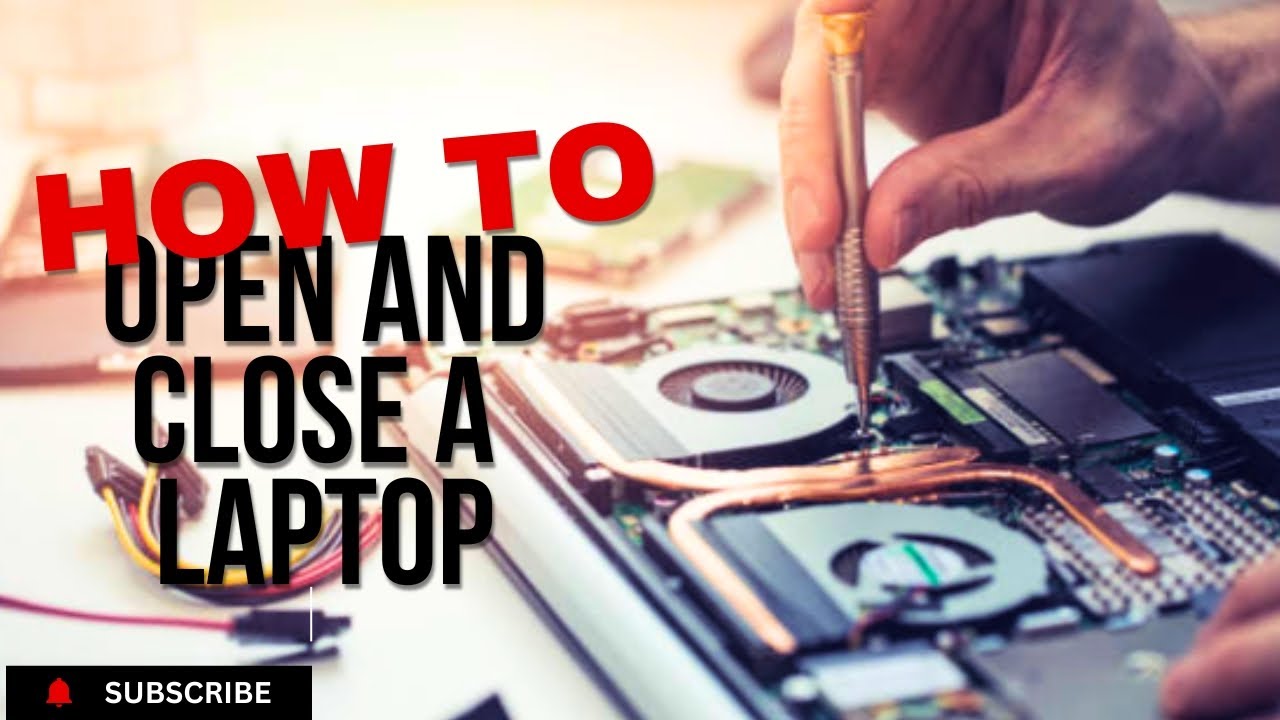 HOW TO OPEN AND CLOSE A LAPTOP TUTORIAL/IN EASY STEPS /#one #laptop# ...
