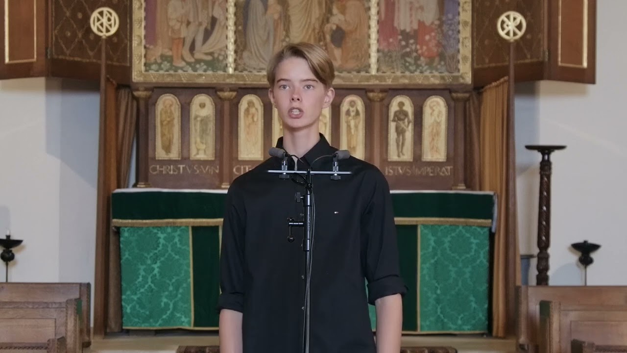 Welsh baritone Cai Thomas (15) sings Music for a While | live - YouTube