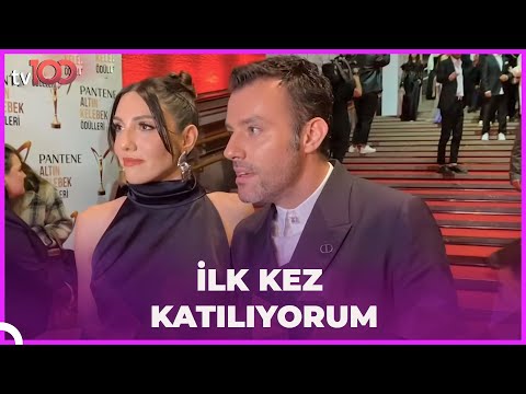 Salih Bademci Eşi ile Altın Kelebek Ödül Töreni’nde