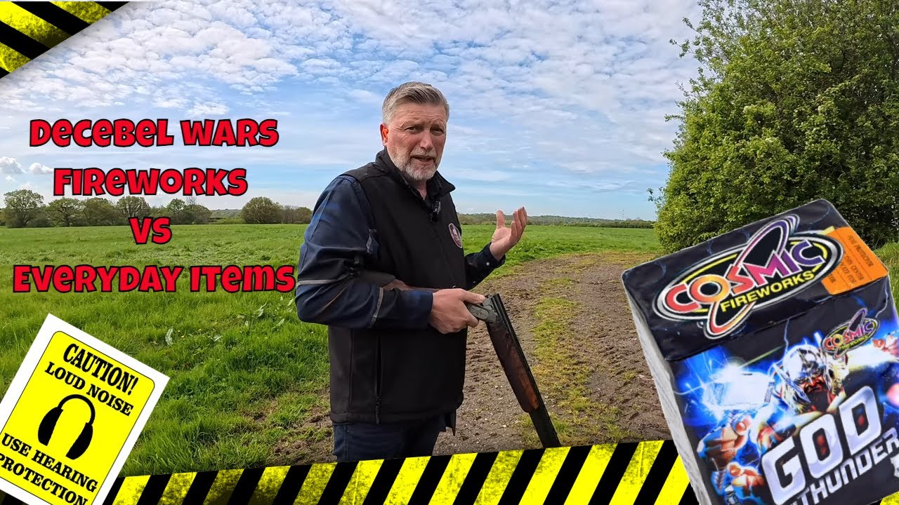 Decibel Showdown: Fireworks Vs. Everyday Items - Who's Louder? - YouTube