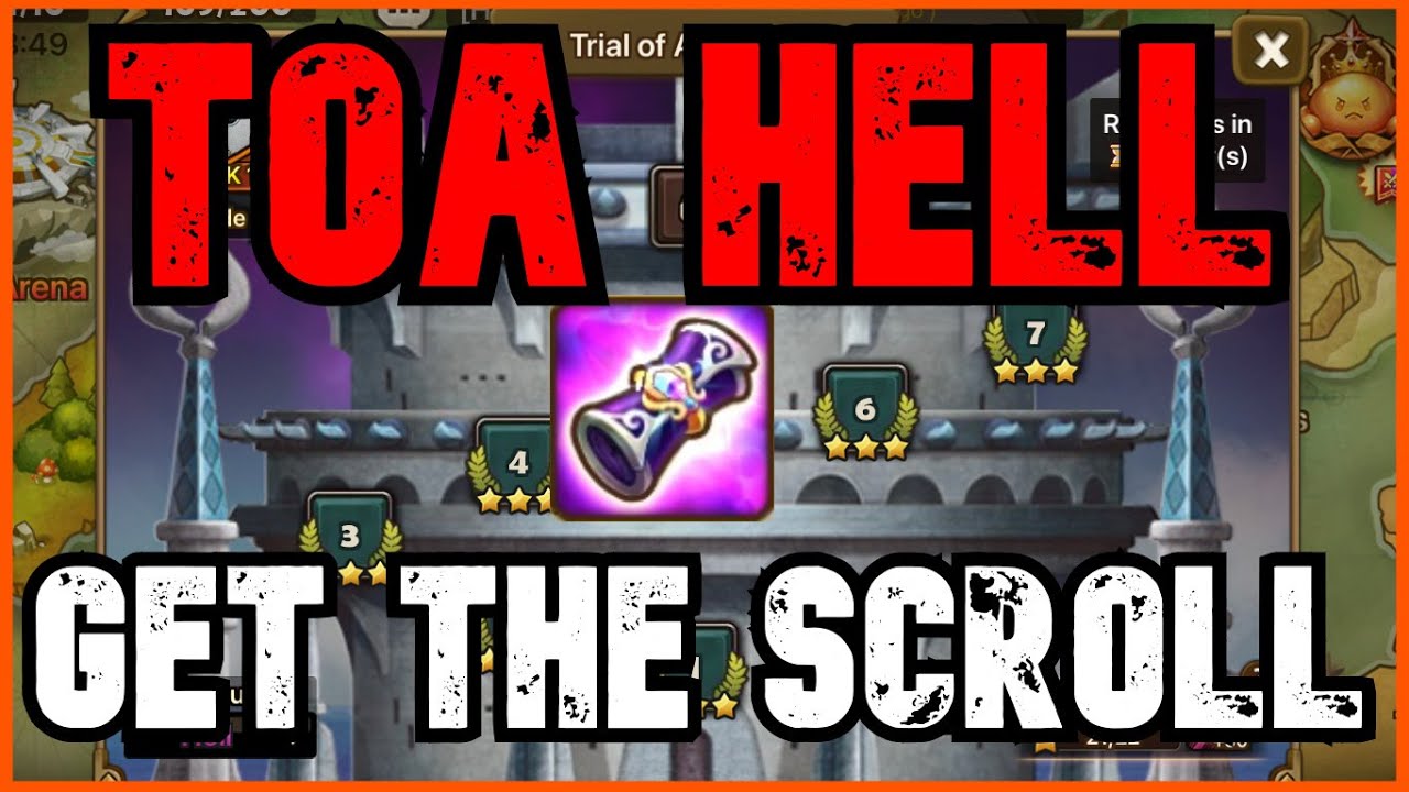 TOA HELL - STAGES 1 TO 7 - 3 STARS GUIDE - DECEMBER 2022 - HOW TO GET ...