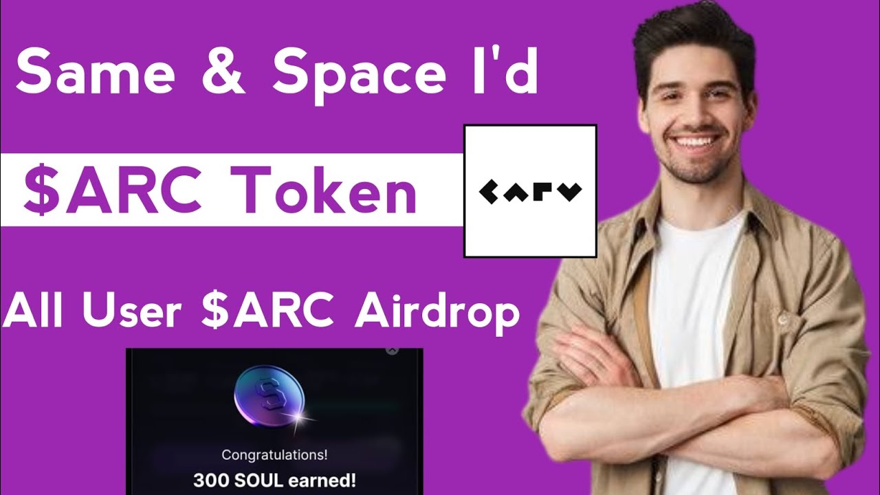 Carv Airdrop 🪂 || Earn $ARC Token Same & Space I'd | .play Domin Holder ...