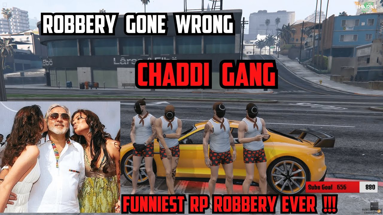 Farzi Robbery RP | Chaddi Gang | Gand Tod Auto | - YouTube