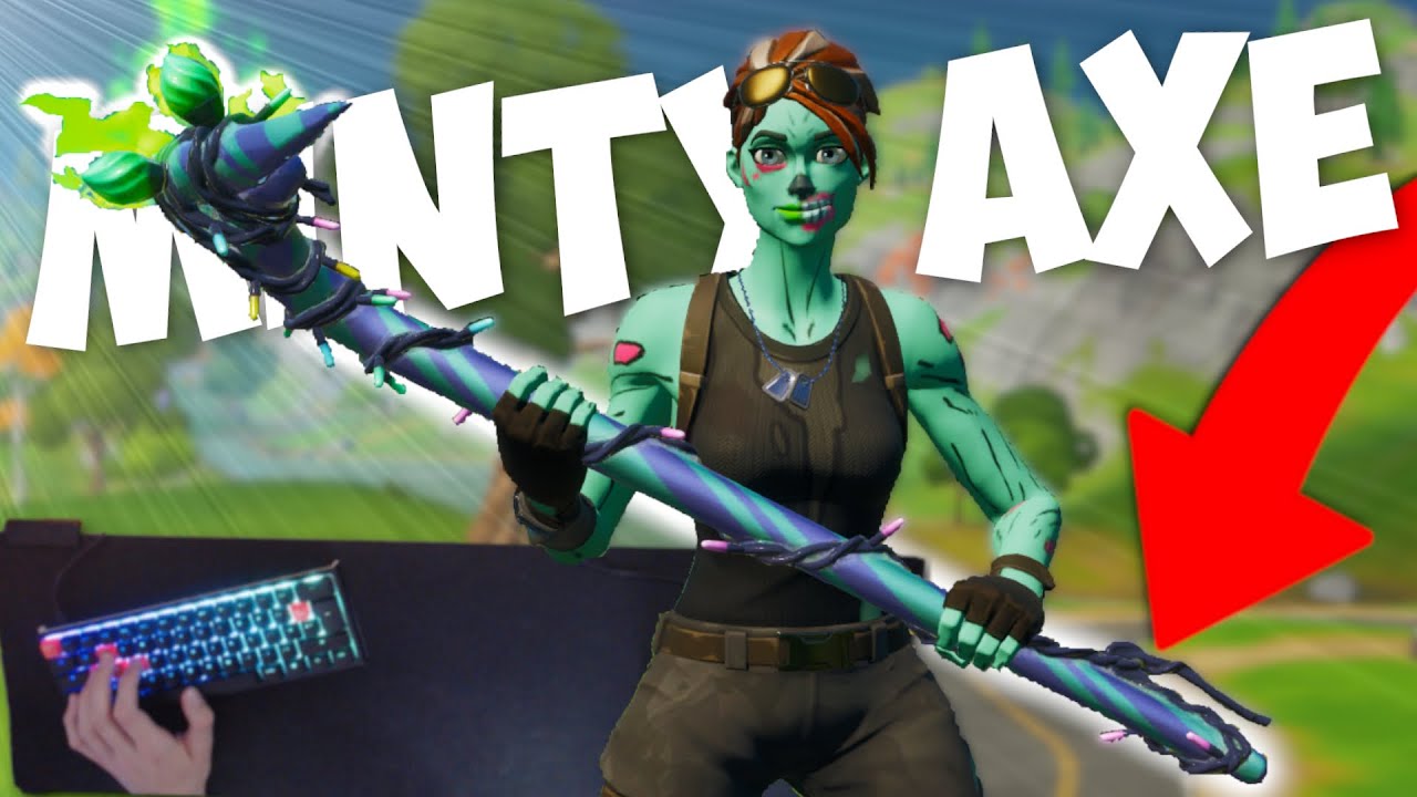 MERRY MINT PICKAXE + SOLO WIN WITH NEW KEYBINDS! (*Fortnite Battle ...