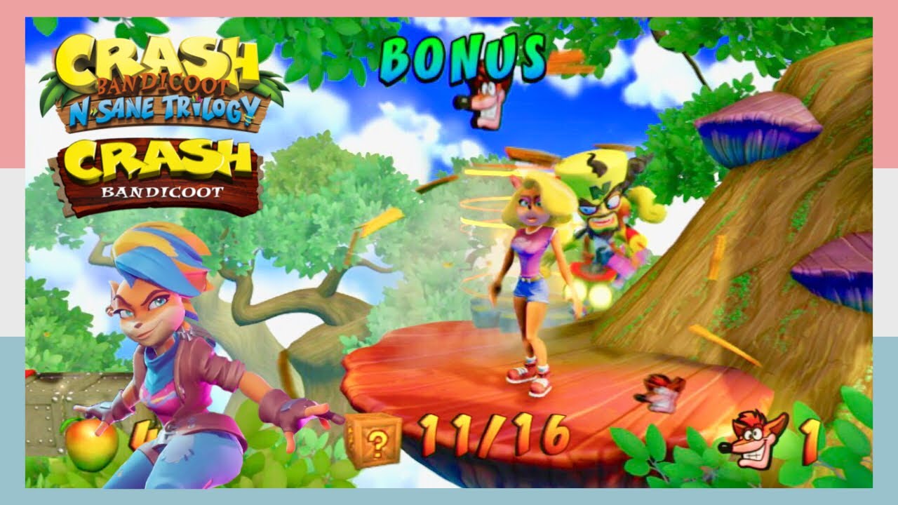 💥 All Tawna's Bonus Rounds *Playing As Coco* In Crash Bandicoot N. Sane ...