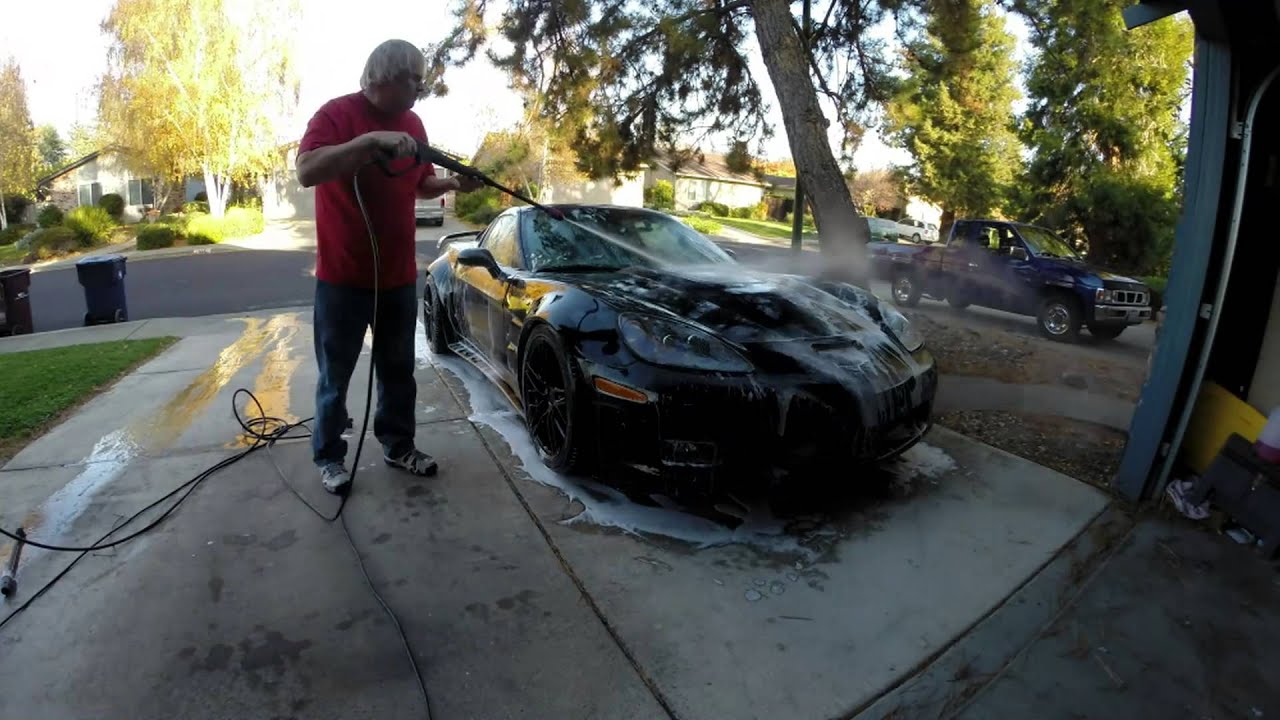 How to Properly wash your Corvette! - YouTube