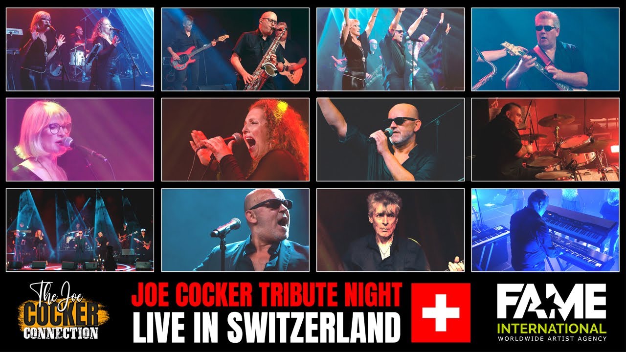 THE JOE COCKER CONNECTION - First We Take Manhattan Live - YouTube