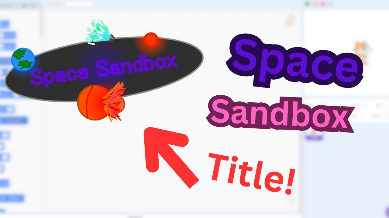 Making a title! (Space Sandbox E.P 1) - YouTube