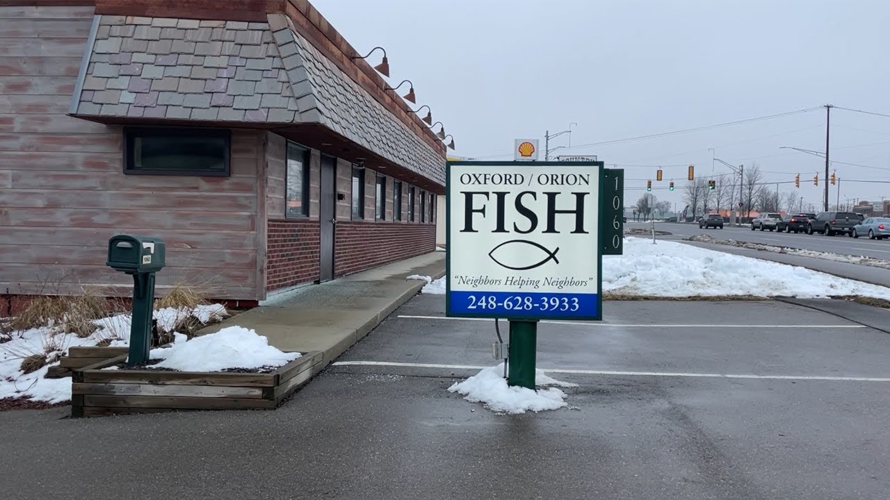 Oxford/Orion FISH Food Pantry - YouTube