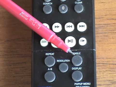 HOW TO USE DVD PLAYER Remote Control Buttons - YouTube