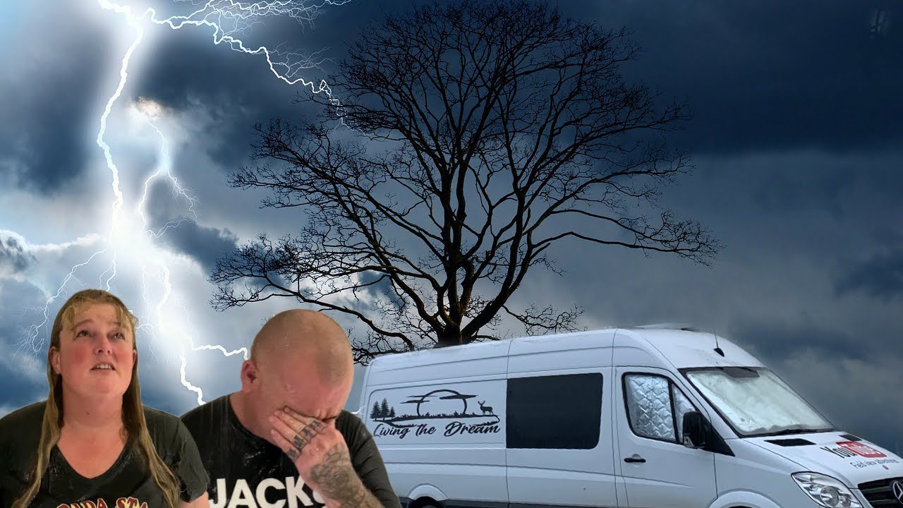 Northumberland 250 we slept in A STORM | UK van life - YouTube