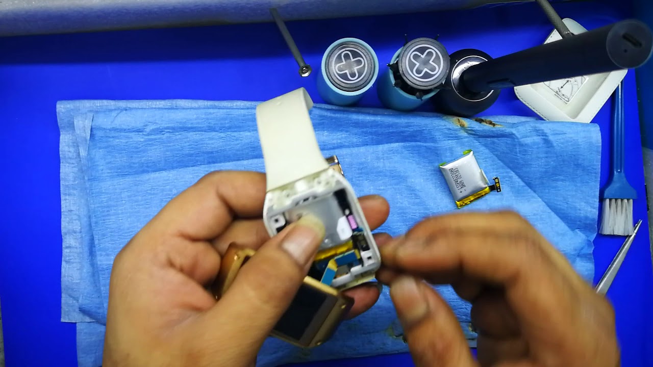 samsung galaxy watch battery replacement - YouTube