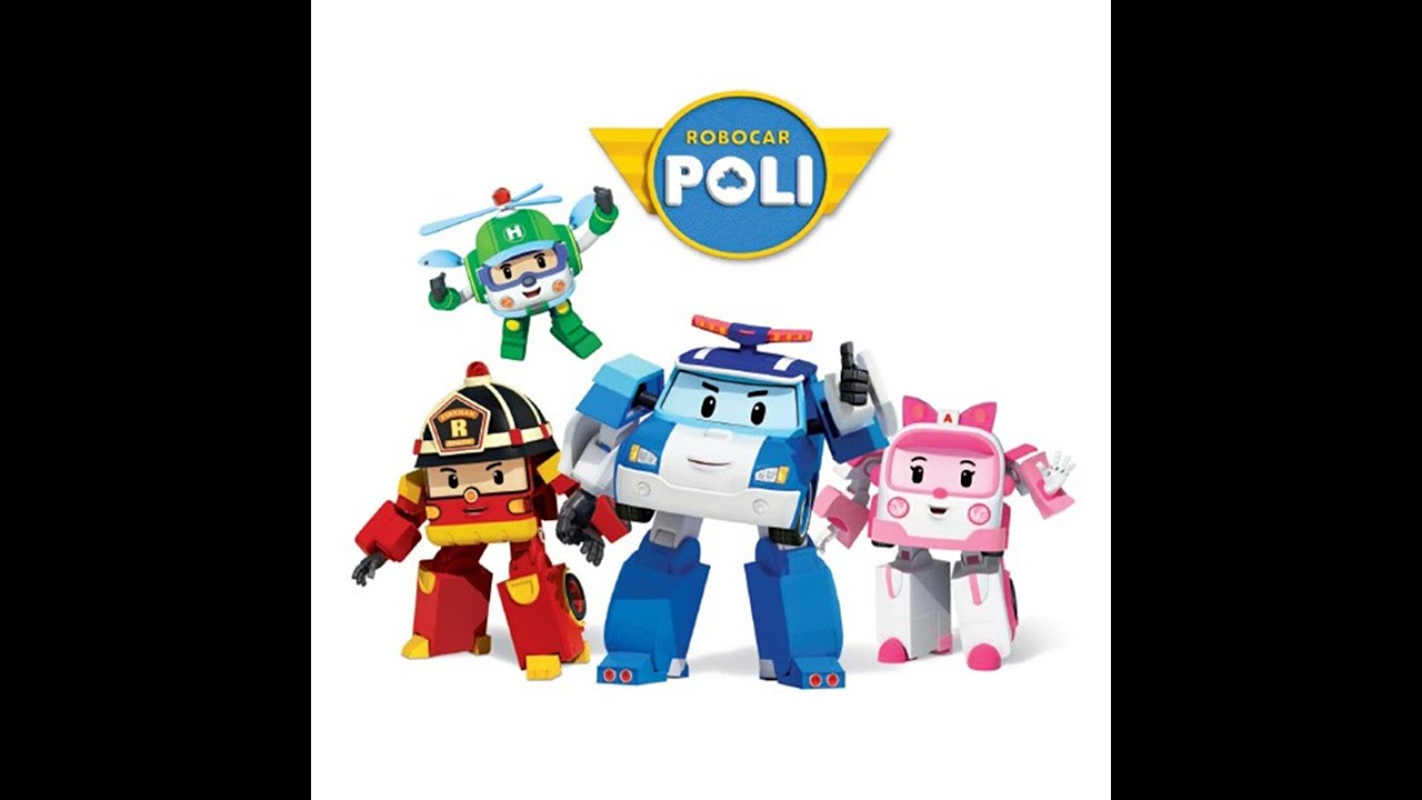 Poli Robocar Coloring Poli - YouTube