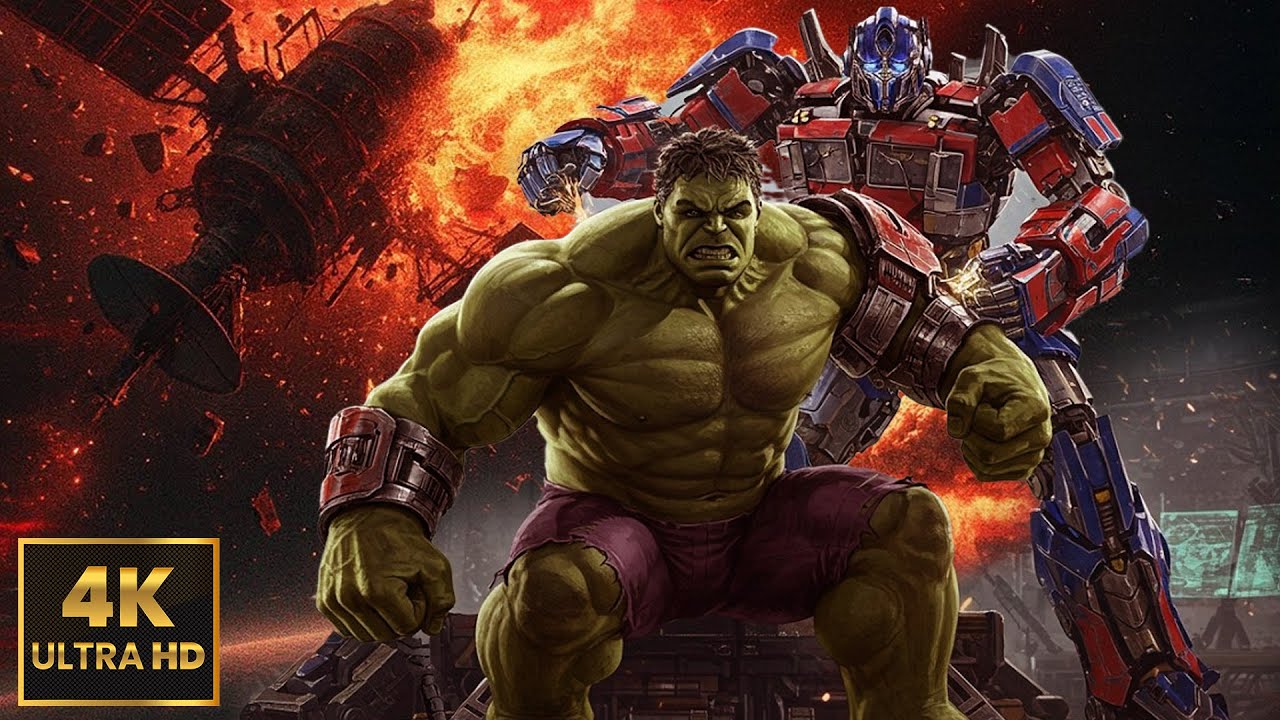 Hulk vs Optimus Prime: The Unseen Battle – Skull Island 2 Million Years ...