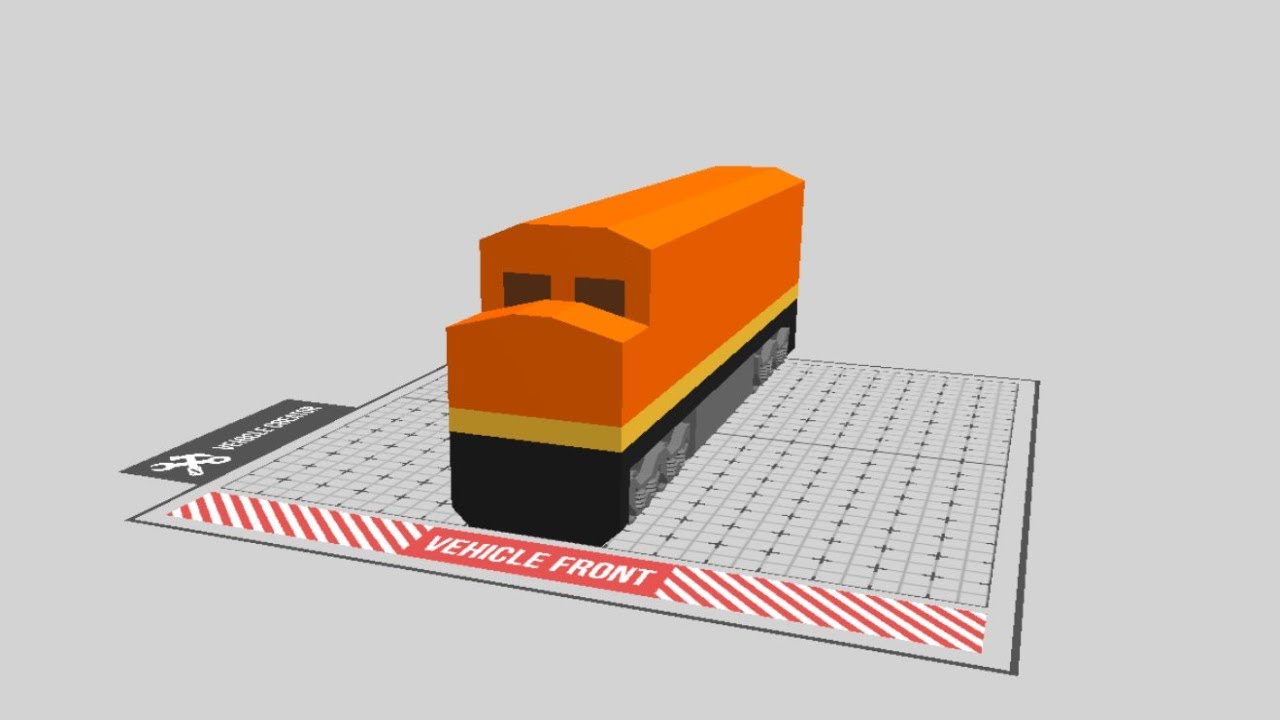 Making Freight Train In Draw Bricks - YouTube