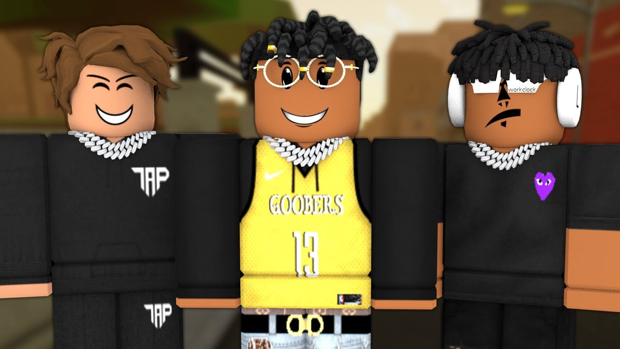 ROBLOX DA HOOD WITH THE GANG! /w Projectsupreme - YouTube