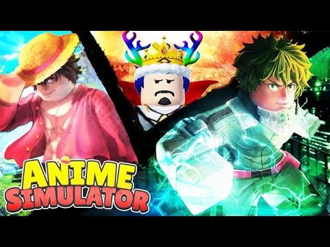 ROBLOX ANIME SIMULATOR GAMES #1 - YouTube