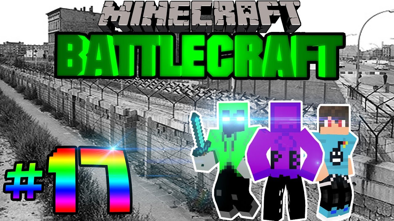 Minecraft Battlecraft #17 - Die Stadtmauer [Deutsch/HD] - YouTube