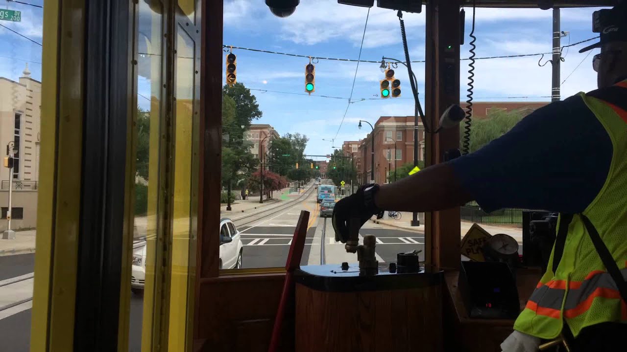 Timelapse: The Charlotte CityLYNX Gold Line Streetcar Route - YouTube