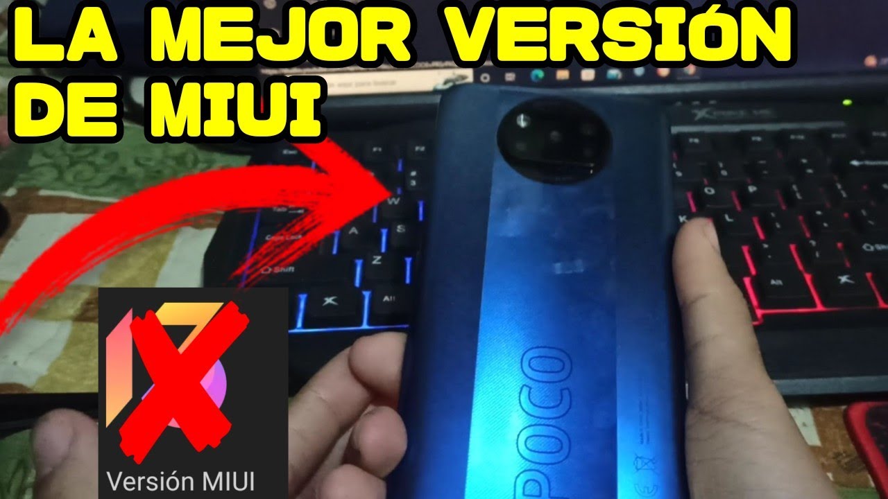LA MEJOR VERSIÓN DE MIUI PARA EL POCO X3 PRO / Cuál Es La Mejor para ...