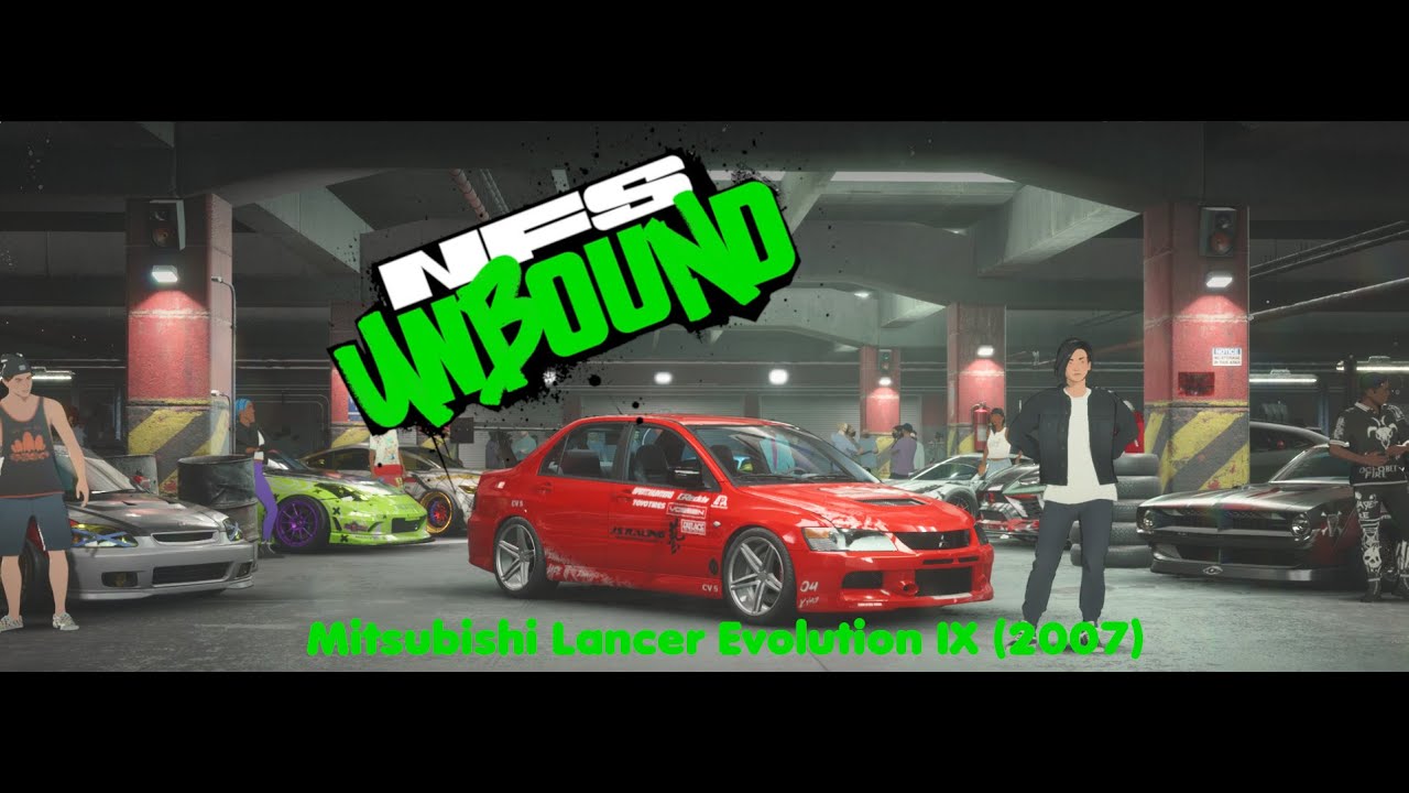 Mitsubishi Lancer Evolution IX (2007) - NFS Unbound - YouTube
