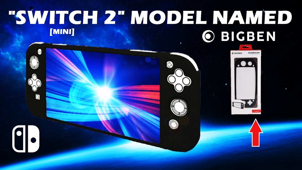 New Nintendo "Switch 2" Model Named & Shown By Accessory Manufacturer ...