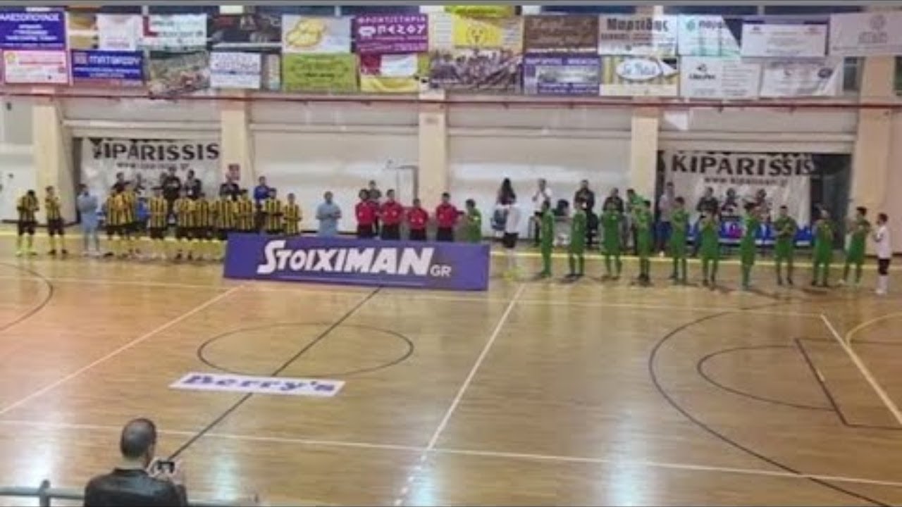 ΑΕΚ - ΠΑΝΑΘΗΝΑΪΚΟΣ 5ος ΤΕΛΙΚΟΣ STOIXIMAN FUTSAL SUPERLEAGUE - YouTube