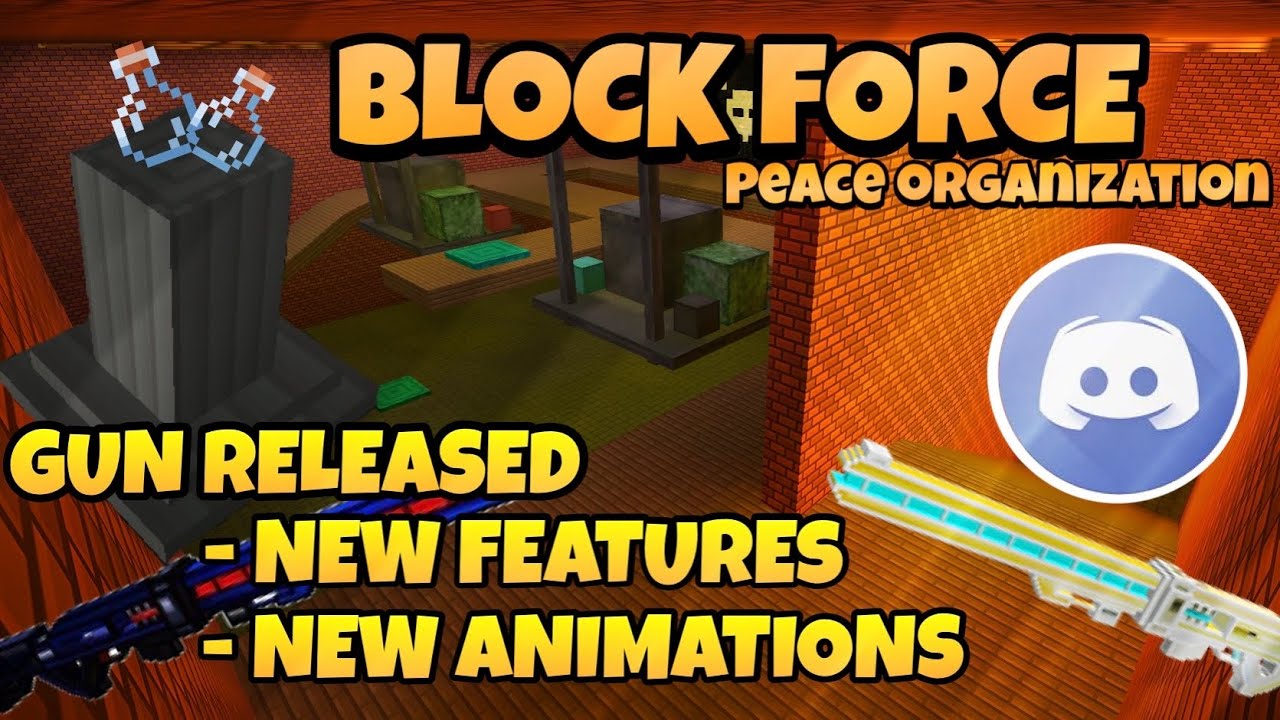 BLOCK FORCE NEW UPDATE 1.4 GUN RELEASED?! AND MORE!! - YouTube