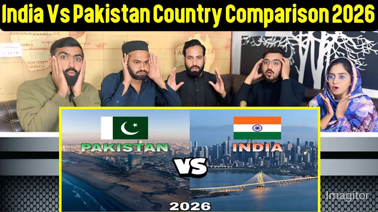India Vs Pakistan Country Comparison 2026 | Pakistan Vs India 🇮🇳🇵🇰 ...