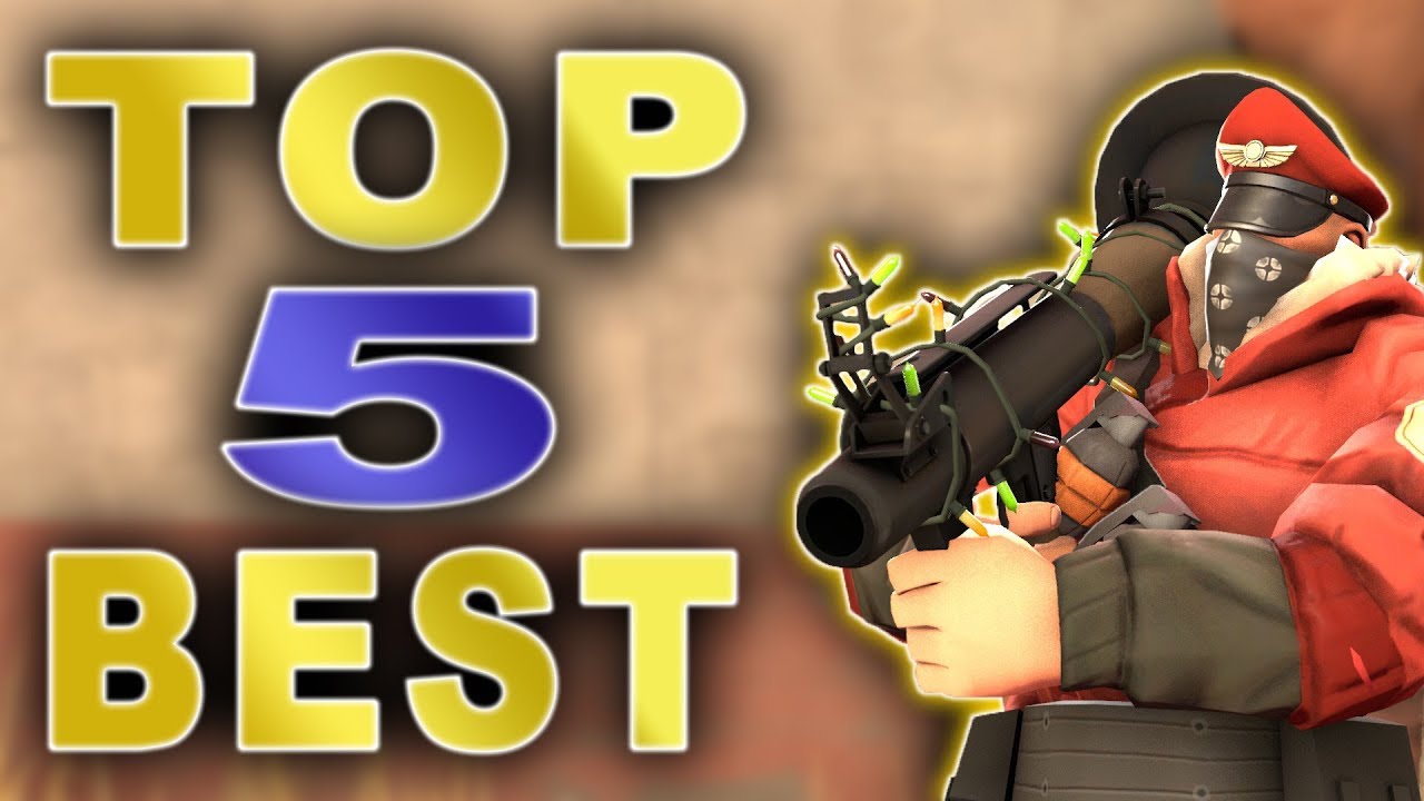 [TF2] Top 5 Soldier Cosmetics For under 1 Key! - YouTube