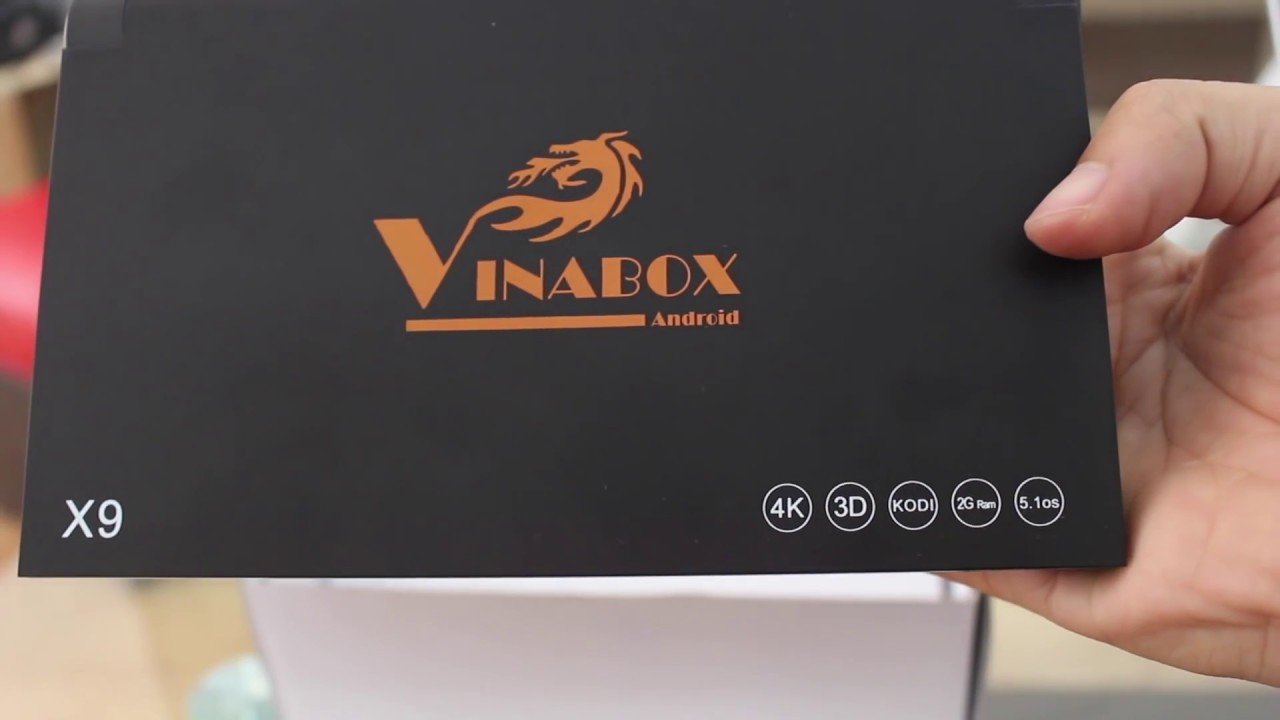 Đánh giá và đập hộp Android Tv Box Vinabox X9 tại vinhstudio - YouTube