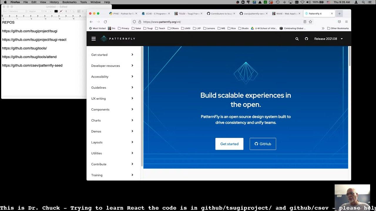 Chuck Severance Live Coding - YouTube