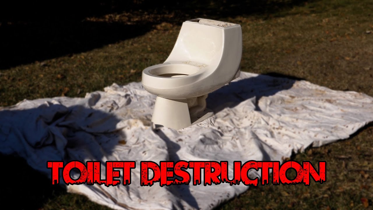 Toilet Destruction - YouTube