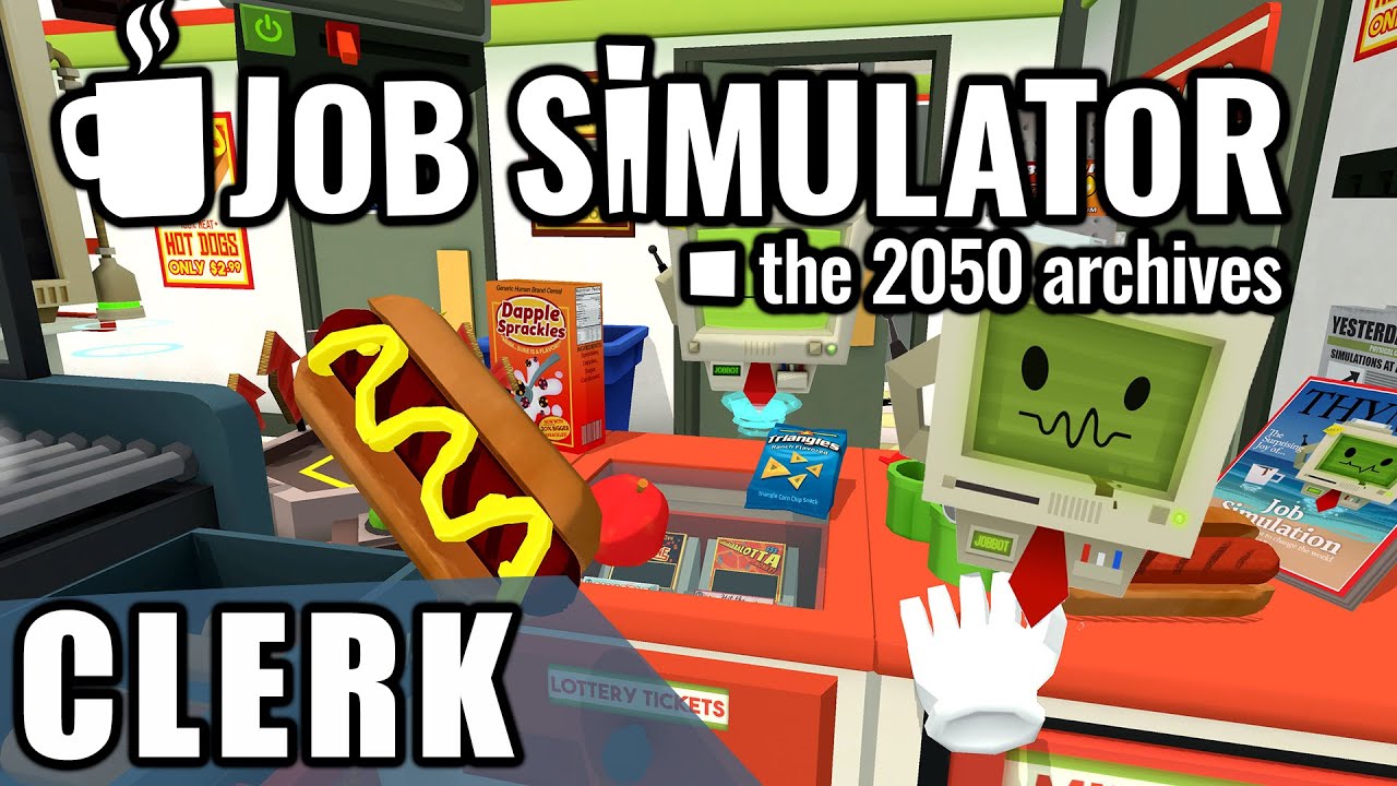 Job Simulator VR - Clerk (HTC Vive) - YouTube