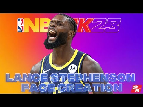 LANCE STEPHENSON FACE CREATION NBA2K23 - YouTube