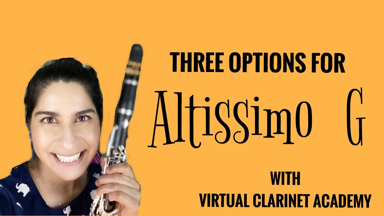 Three Options for Altissimo G - YouTube