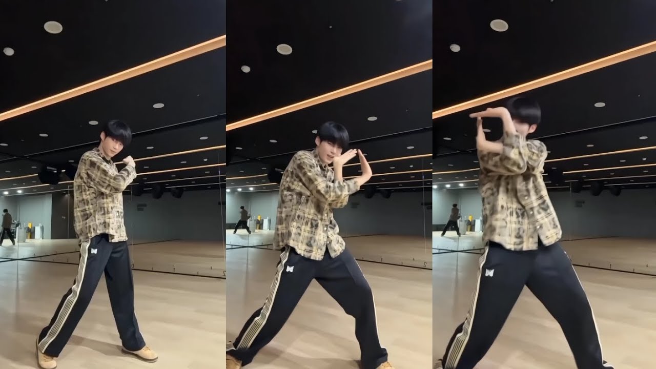 Sung Hanbin dancing to ONF 'beautiful beautiful' (2024 ver) - YouTube