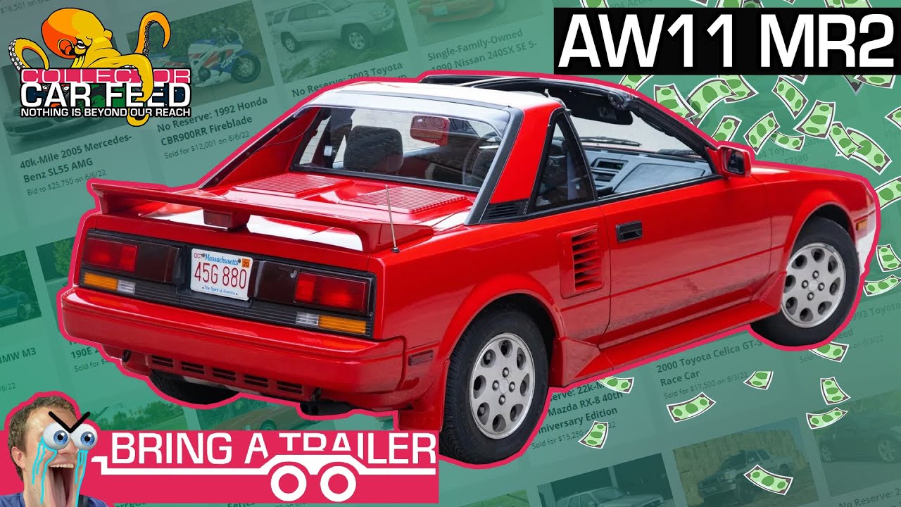 HOW NOT to sell a TOYOTA MR2 SUPERCHARGED AW11 on BRING A TRAILER - YouTube