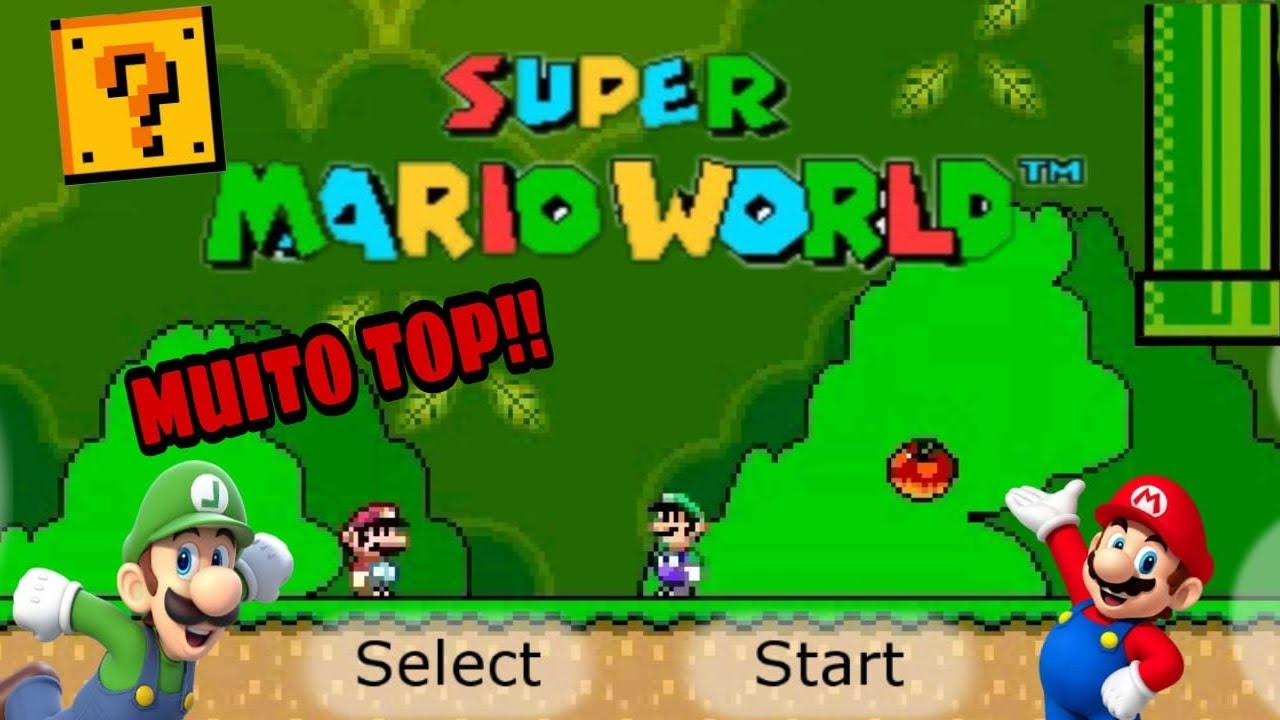 jogando super Mario world multiplayer - YouTube