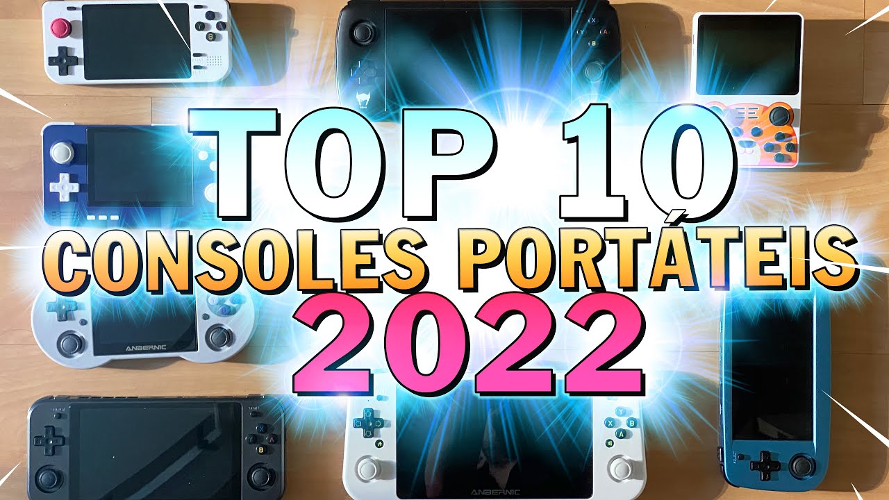 TOP 10 MELHORES CONSOLES PORTÁTEIS DE 2022 ! - YouTube