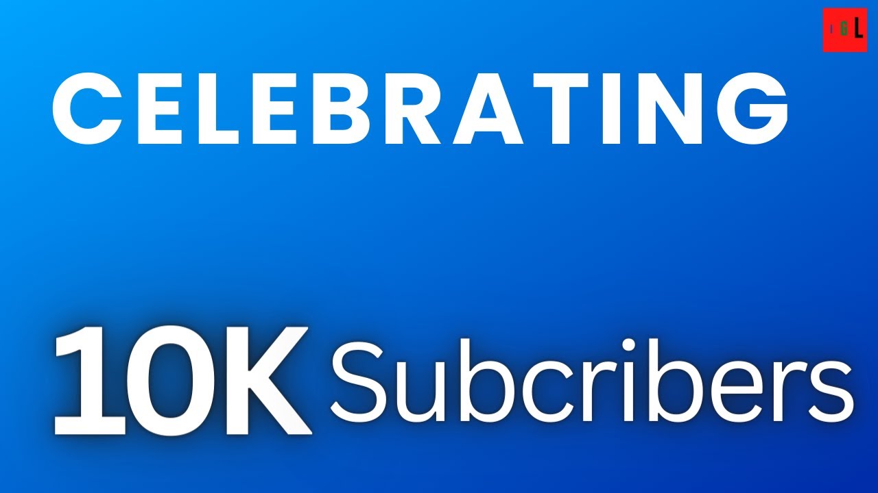 Celebrating 10k Subscribers - YouTube