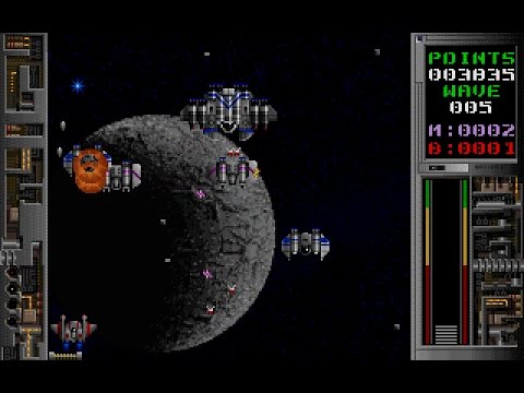 Galactix v1.5 (Dos game 1992) - YouTube
