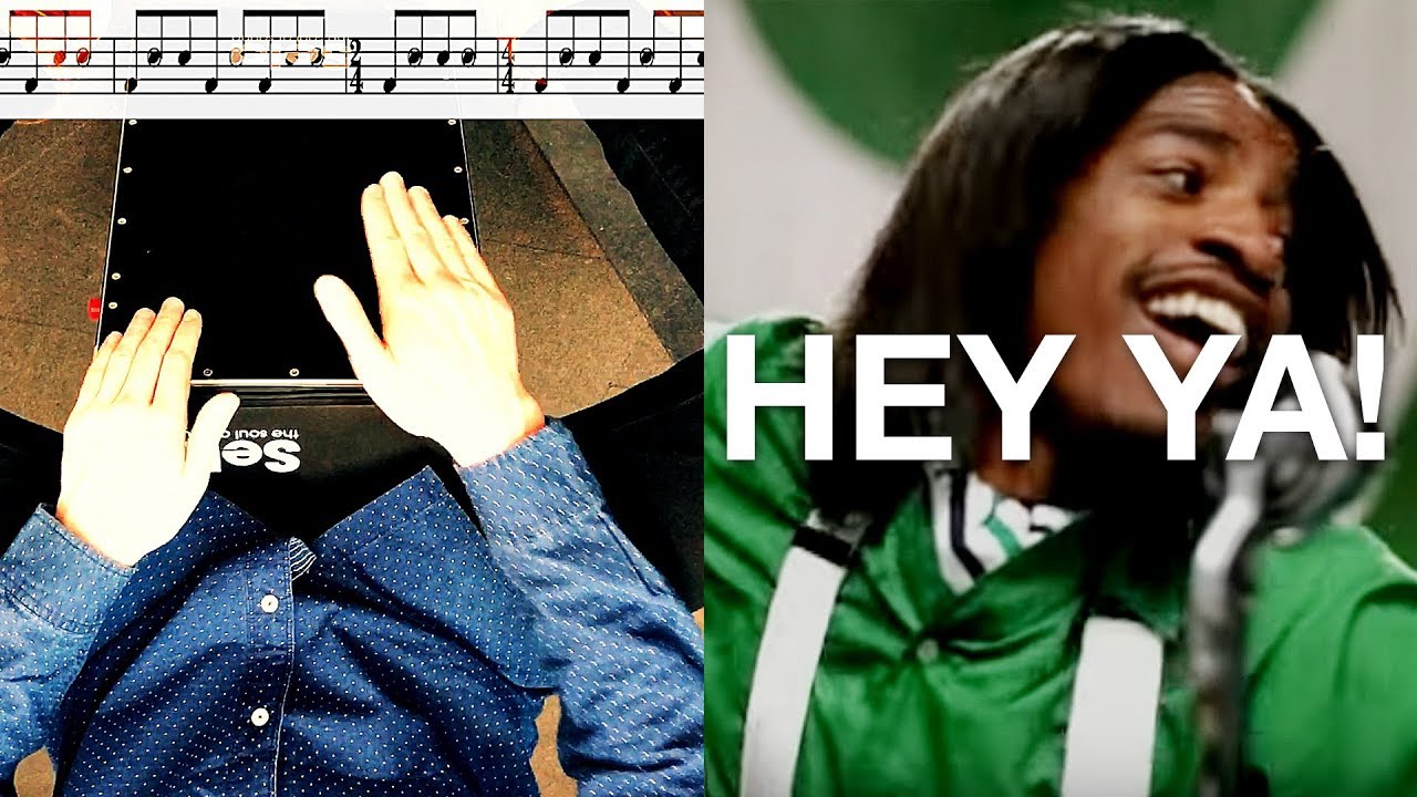 Cajon Lesson: OutKast - Hey Ya! - YouTube